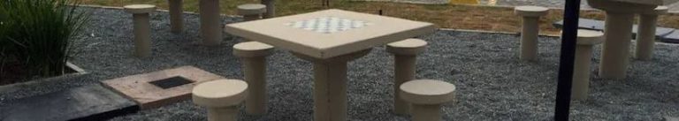 Banco de concreto para praça: resistência e design para diferentes ...